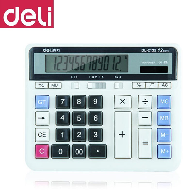 Deli 1 Piece 2135 Financial Bank Dedicated Calcula... – Vicedeal