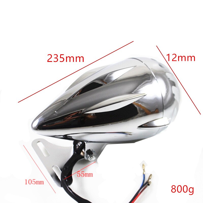12v Motorcycle Bullet Head Light Headlight Lamp w/... – Grandado