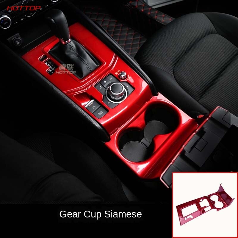 Voor Mazda CX5 Verf Rood Gear Panel Decoratie Fram... – Vicedeal