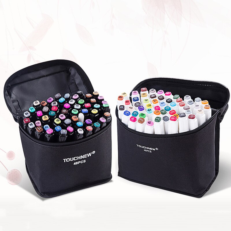 Art Marker Pen 12 36 48 80 168 Colors Double head ... – Vicedeal