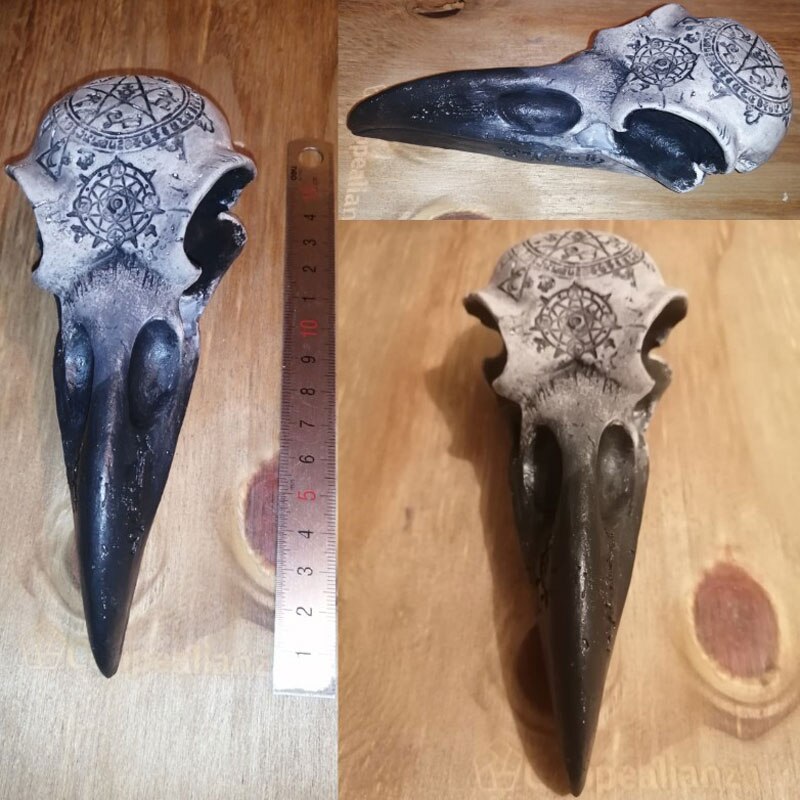 3D Raven Crow Schedel Siliconen Mal Kaars Diy Make... – Vicedeal