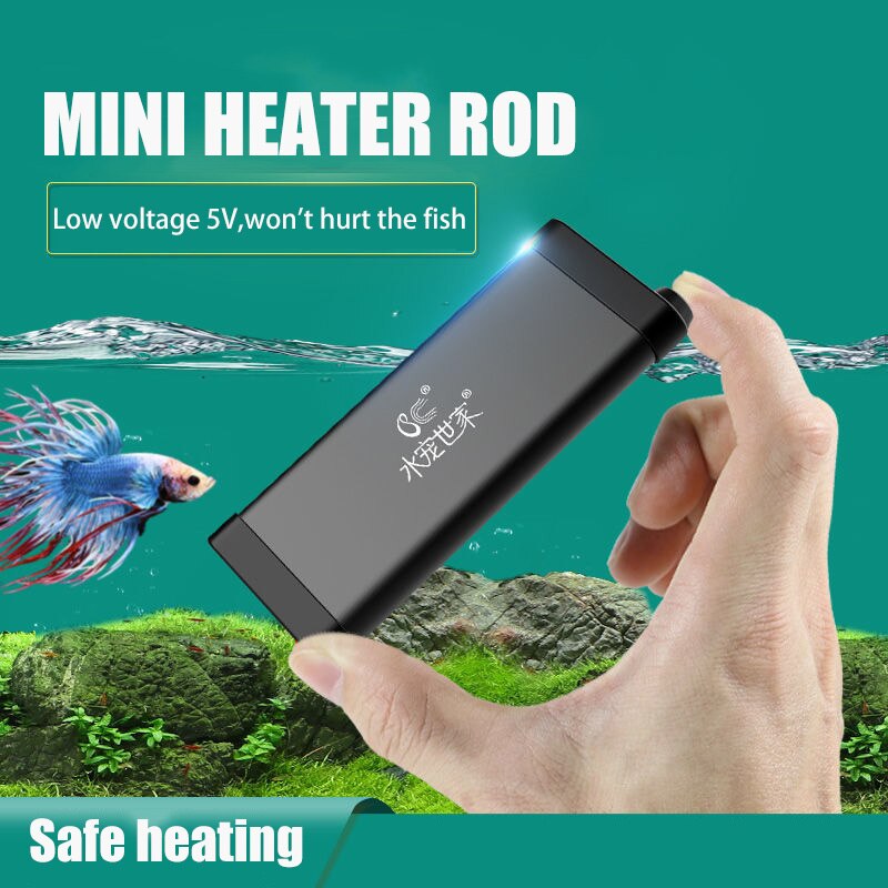 Usb Mini Aquarium Heater Rod Dompelpompen Automati... – Grandado