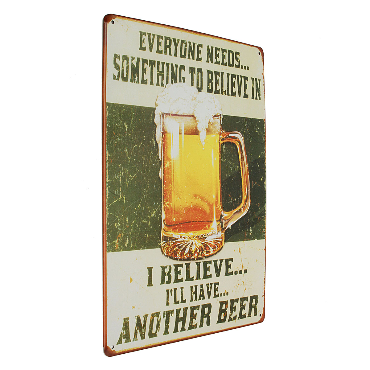 Ice Cold Drink Beer Metal Signs Vintage Plaque Hom... – Grandado
