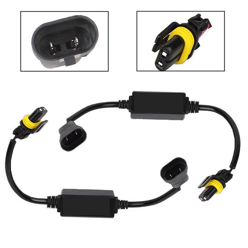 1 Pcs 9005 Canbus Harness Adapter Led Koplamp Deco... – Grandado