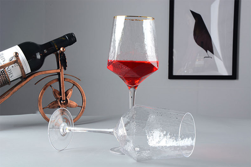 Golden edge Wine Glass Wedding Glasses Champagne F... – Grandado