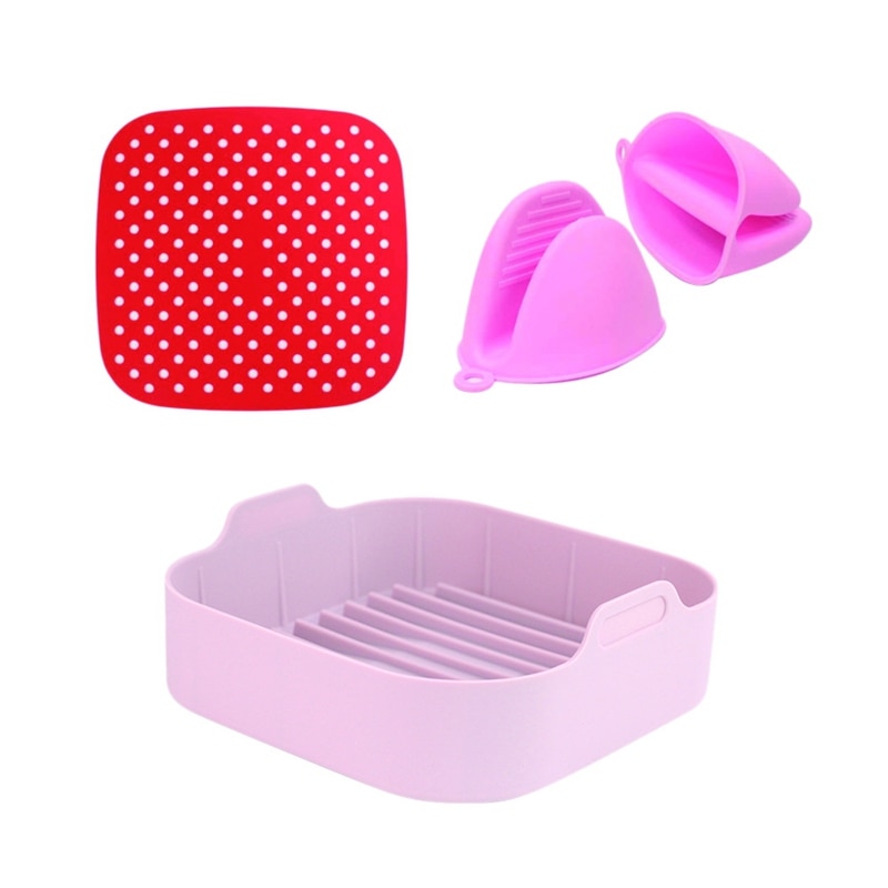 Air Fryer Silicone Pot Accessories Set Air Fryer L... – Vicedeal