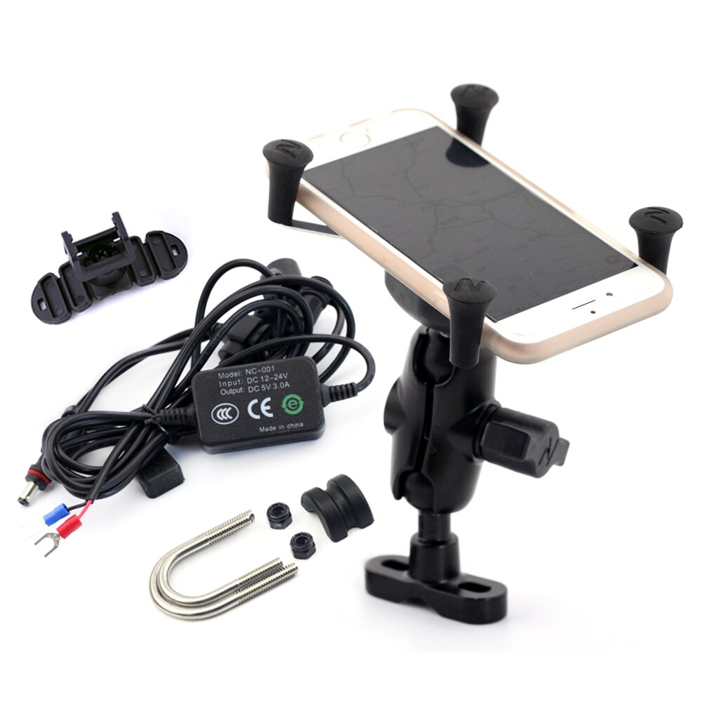 X-Grip Phone Holder USB Charger For YAMAHA MT-09 M... – Grandado