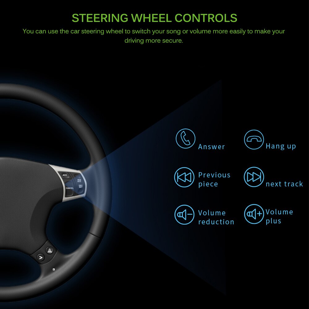 X4 7 Inch Car Mp5 Player Bluetooth Steering Wheel ... – Vicedeal