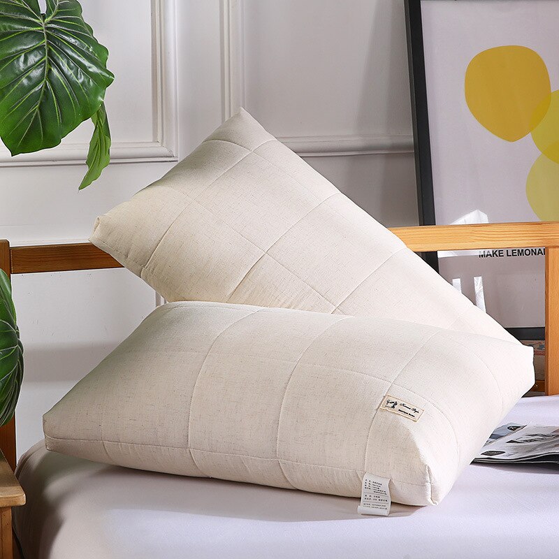 Cotton High Elastic Pillow Core Single Pillow 48x7... – Vicedeal