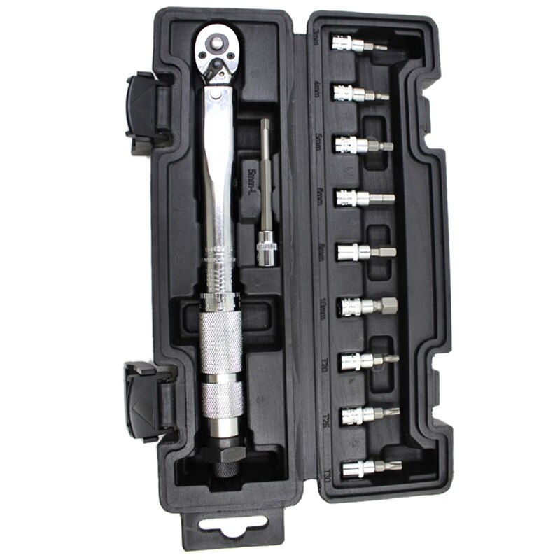 11-Piece Preset Adjustable Torque Wrench Torque Wr... – Grandado