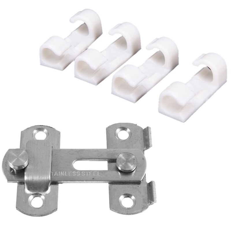 1Set Hasp Latch METAL Hasp Latch Lock Sliding Door... – Grandado