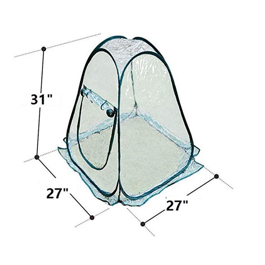 PVC plegable jardín de una sola capa mini planta d... – Grandado