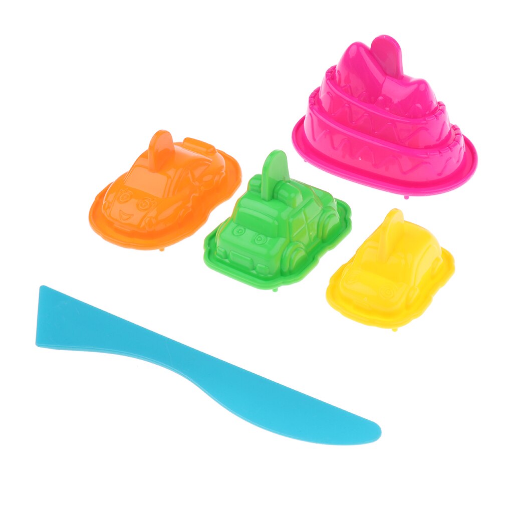 5Pcs/Set Plastic Building Sand Molds Summer Beach ... – Grandado