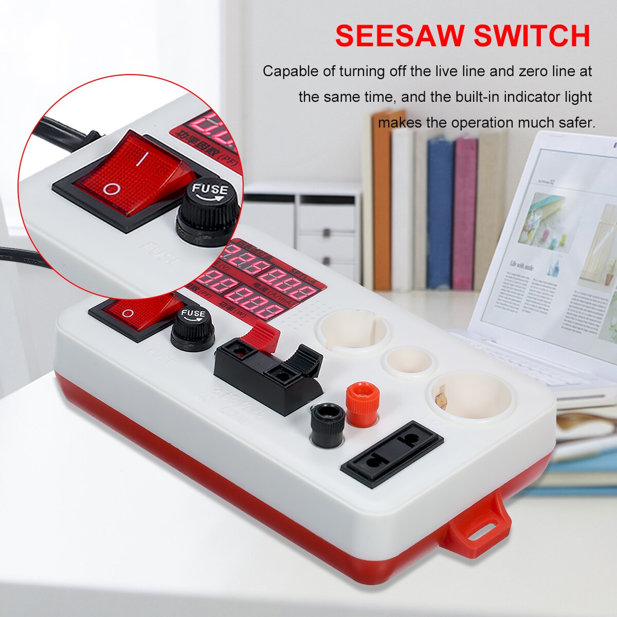 Power Tester Lampe Tester Box Test Clamp Elektrisc... – Vicedeal