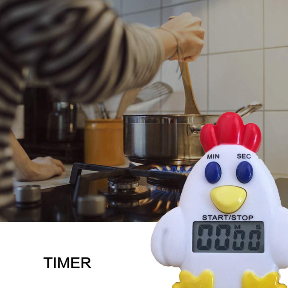 Mini Plastic Chicken Home Kitchen Timer 99 Minutes... – Vicedeal