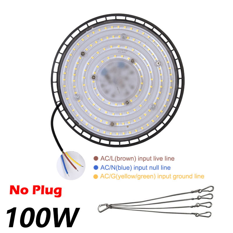 LED 100W 150W 200W UFO High Bay Light AC220V Alumi... – Grandado