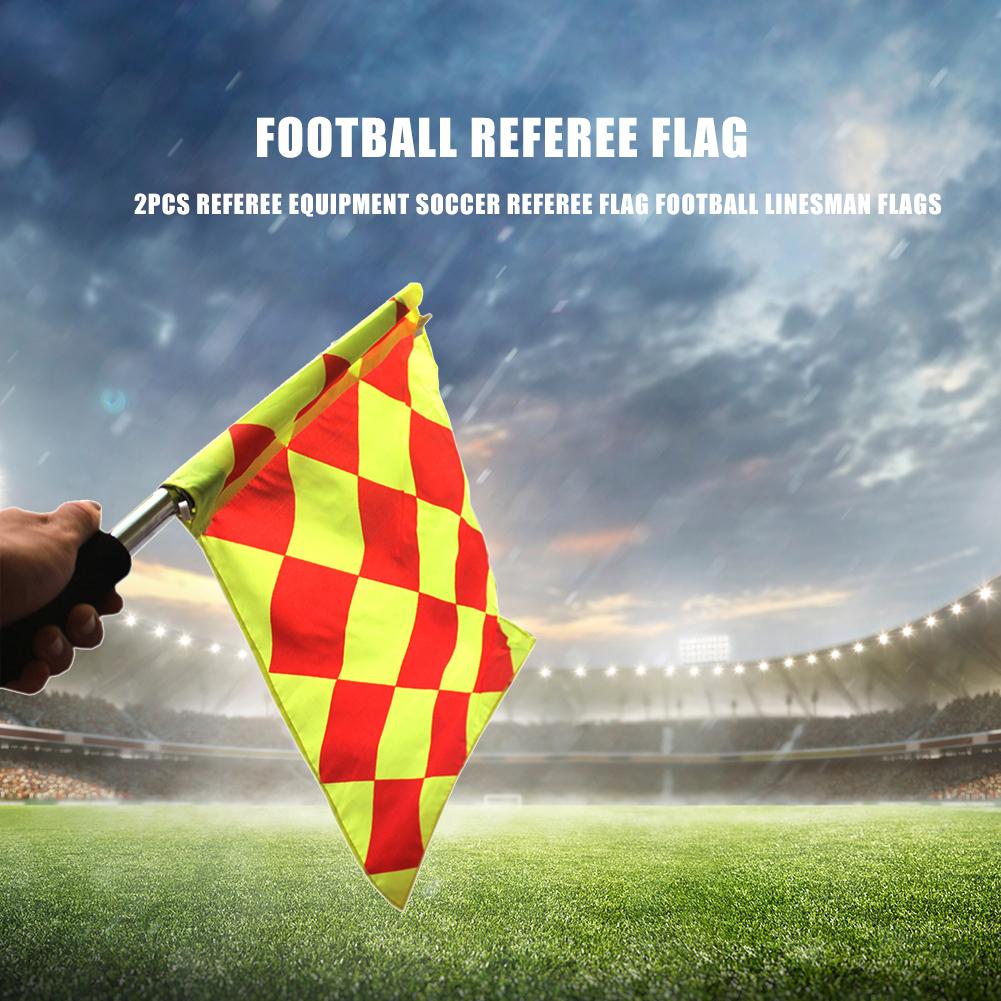Football Flag Match Judge Sideline Linesman Soccer... – Vicedeal