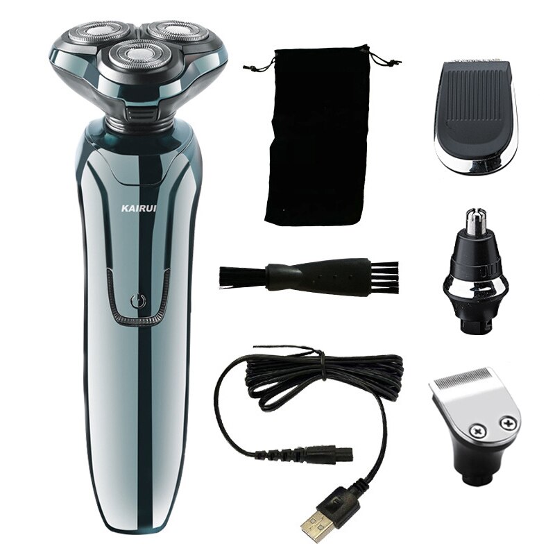Floating Three Blade 4D Electric Razor For Mens Wh... – Vicedeal
