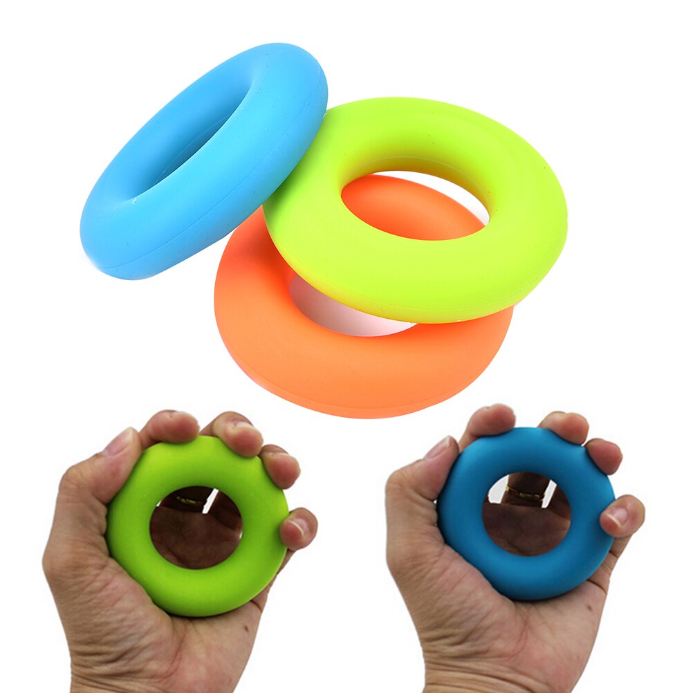 O Hand Gripper Grip Silicone Ring Hand Resistance ... – Vicedeal