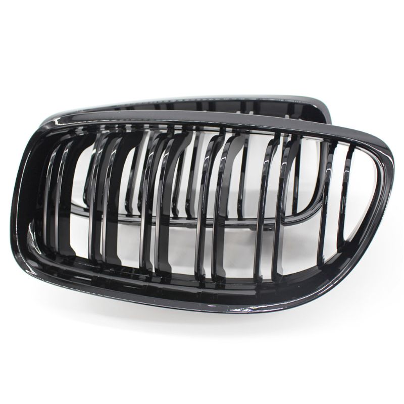 2PCS Car Front Grille Gloss Black Inlet Grill for ... – Grandado