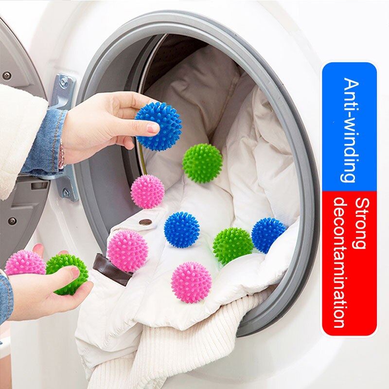 Reusable Magic Laundry Balls PVC Dryer Balls Machi... – Vicedeal