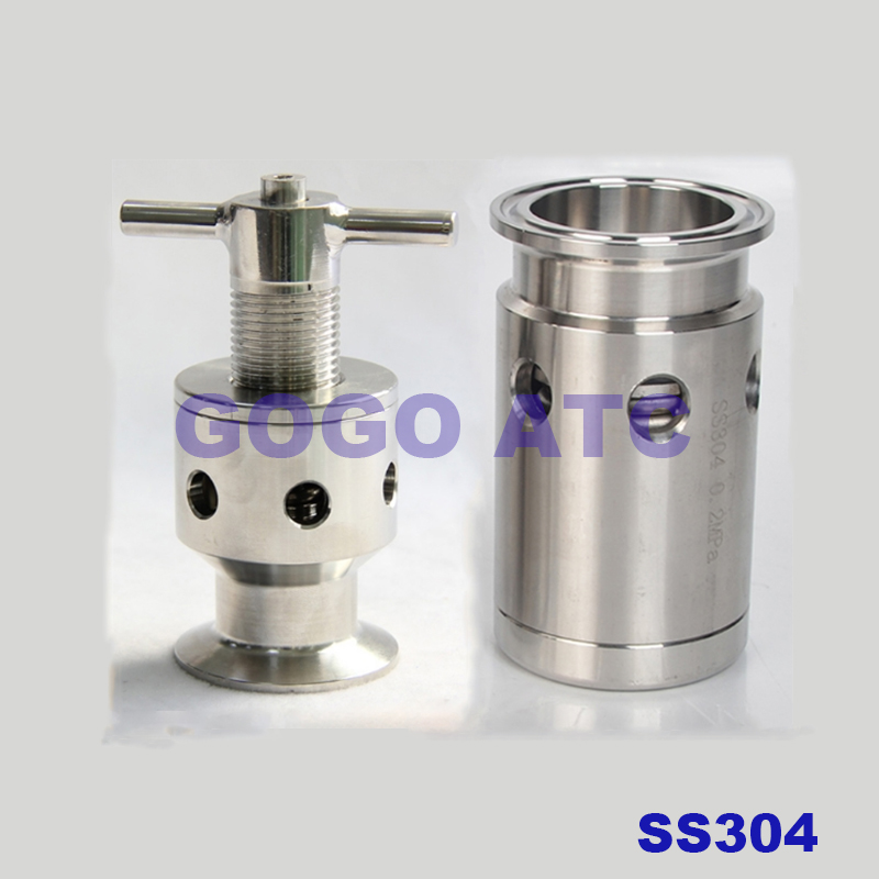 304 sanitary grade quick-install safety valve pres... – Grandado