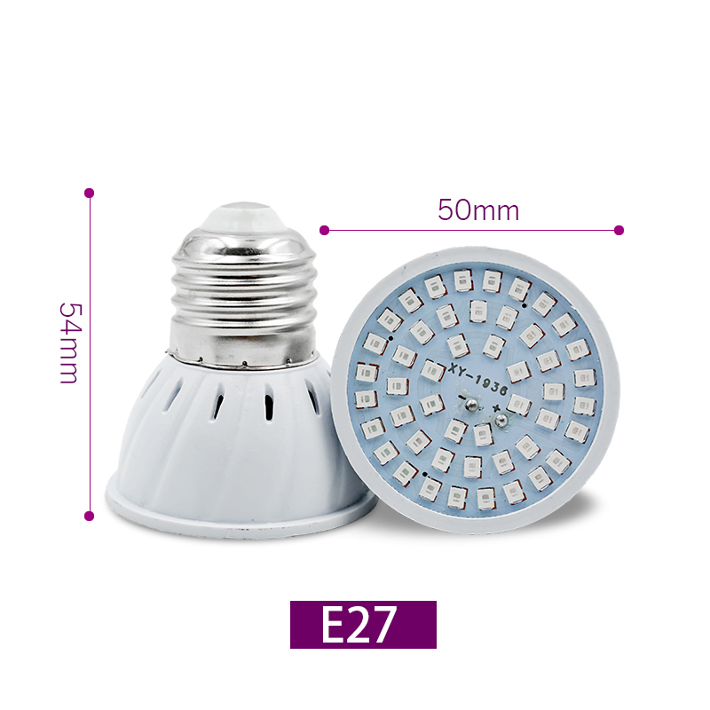 Full Spectrum Led Grow Light E27 E14 GU10 MR16 220... – Vicedeal