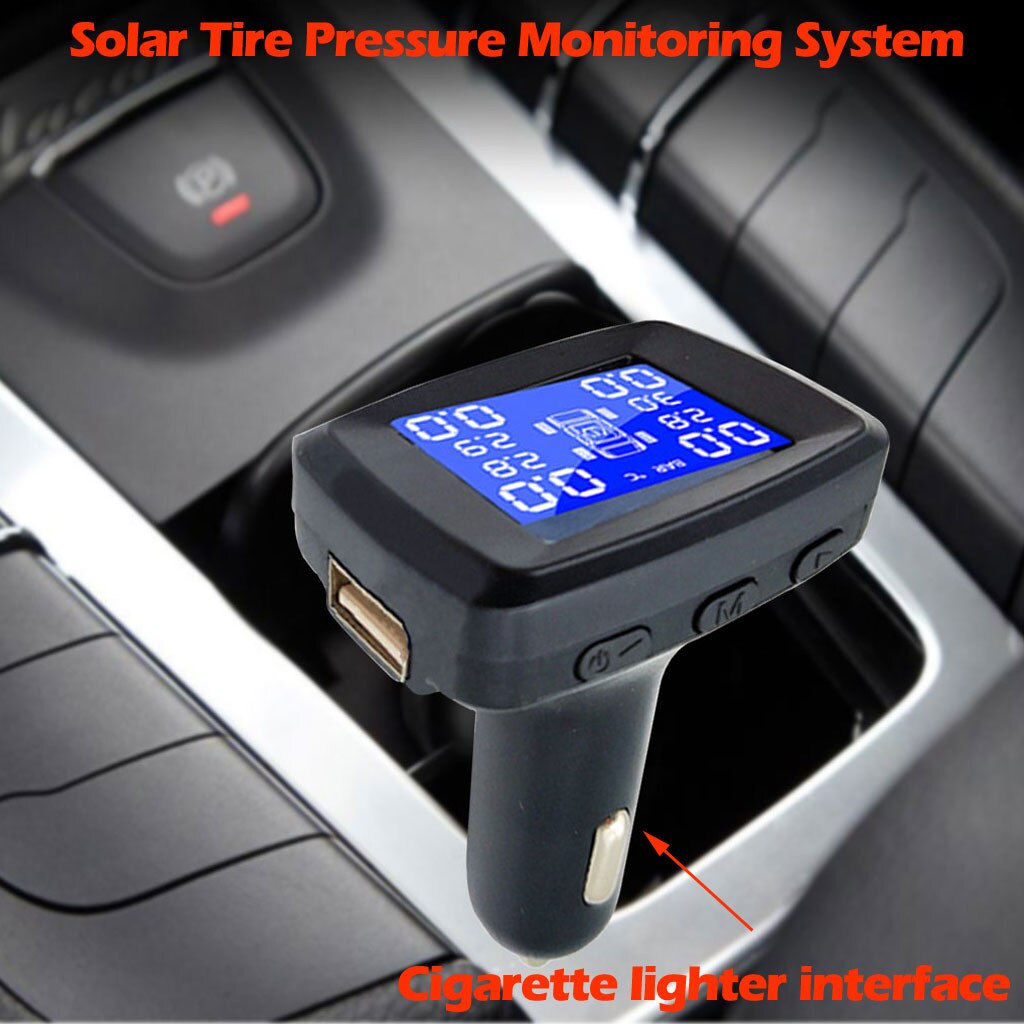 CARPRIE Instrument Tool Solar Wireless TPMS Car Ti... – Vicedeal