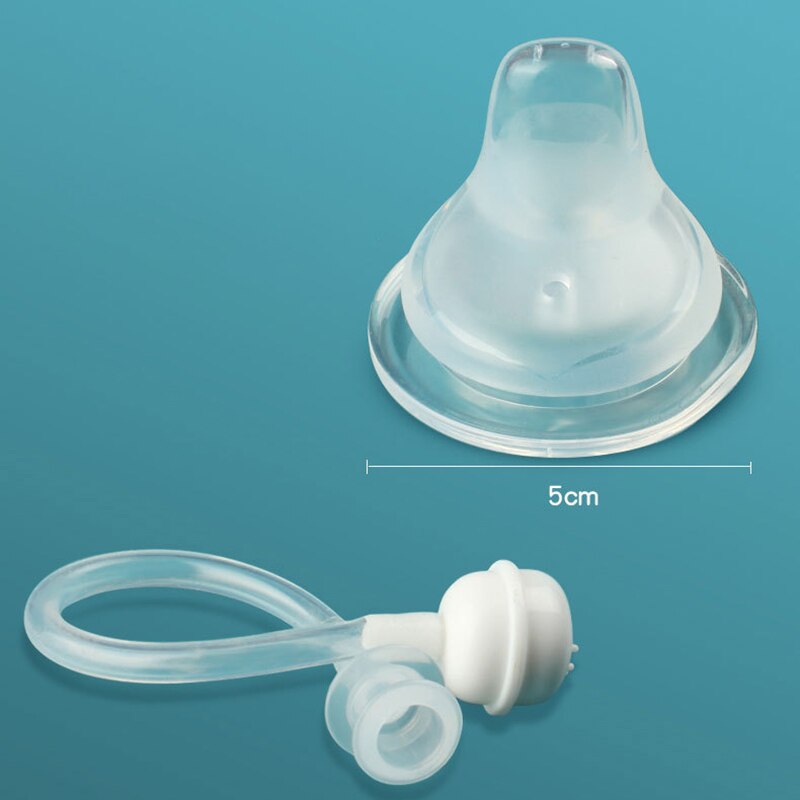 Wide Mouth Baby Pacifier Straw Pacifier Flat Head ... – Grandado