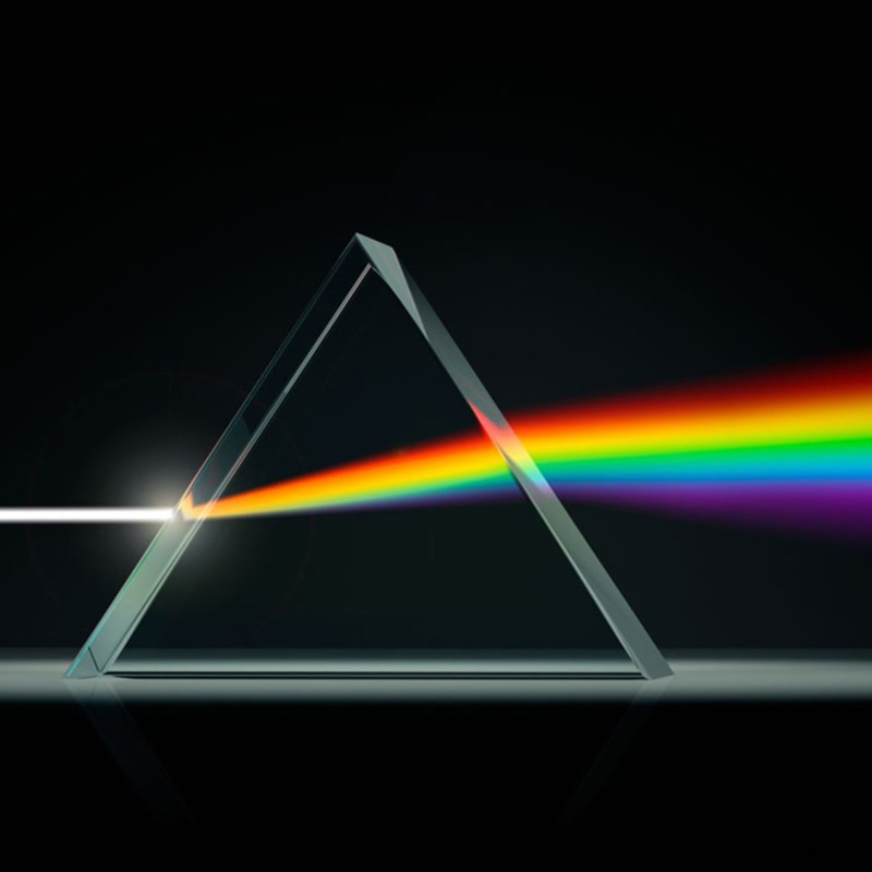 Triangular Color Prism Science Optical Prisma Phot... – Grandado
