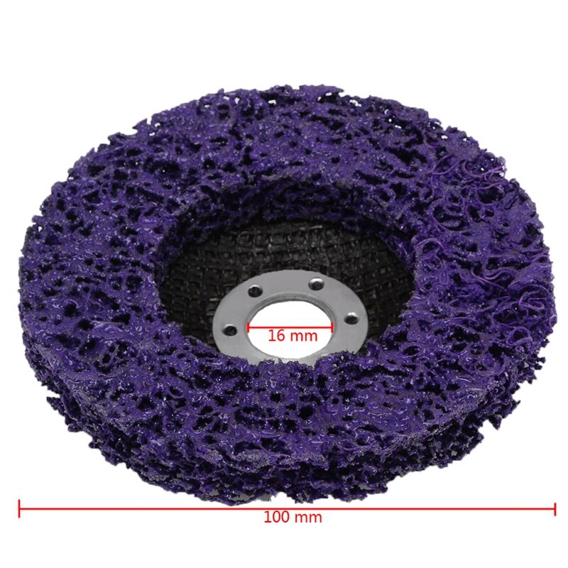 5Pcs Purple Durable Poly Strip Disc Wheel 100x16Mm... – Grandado