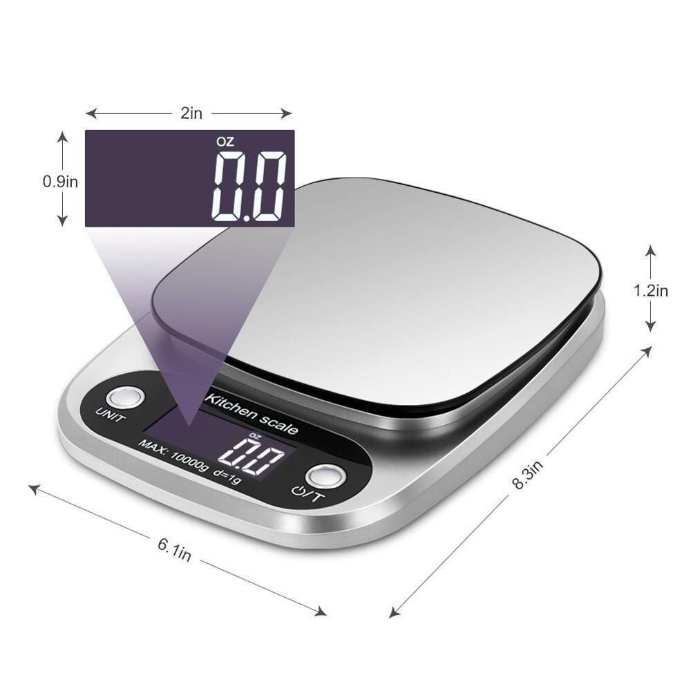 Digital Kitchen Scale 10kg Food Scale Multifunctio... – Grandado