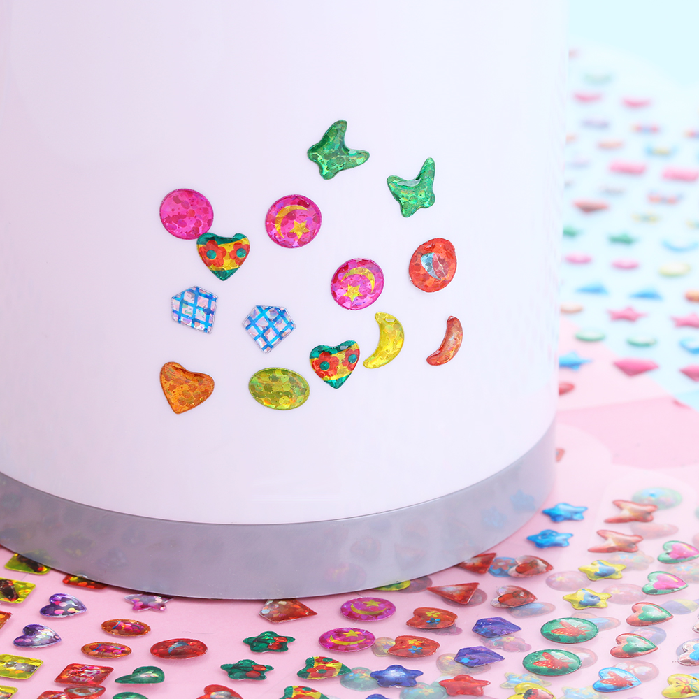 Random 1 Sheet Cartoon Reward Crystal Stickers Toy... – Grandado