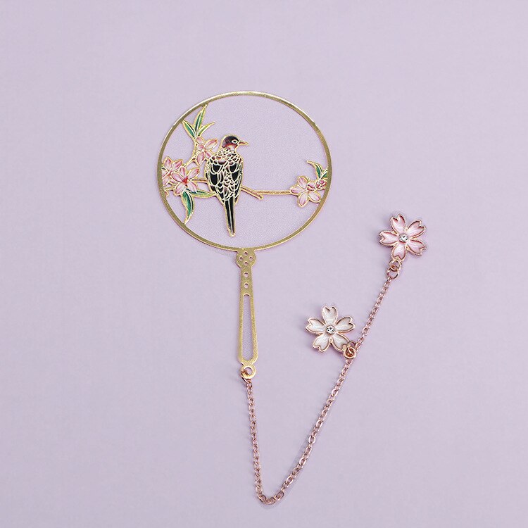 Metal Bookmark Chinese Style Color Brass Tassel Re... – Vicedeal