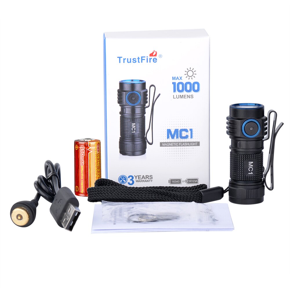 Original TrustFire MC1 MINI 1000Lm Torch Flash Lig... – Grandado