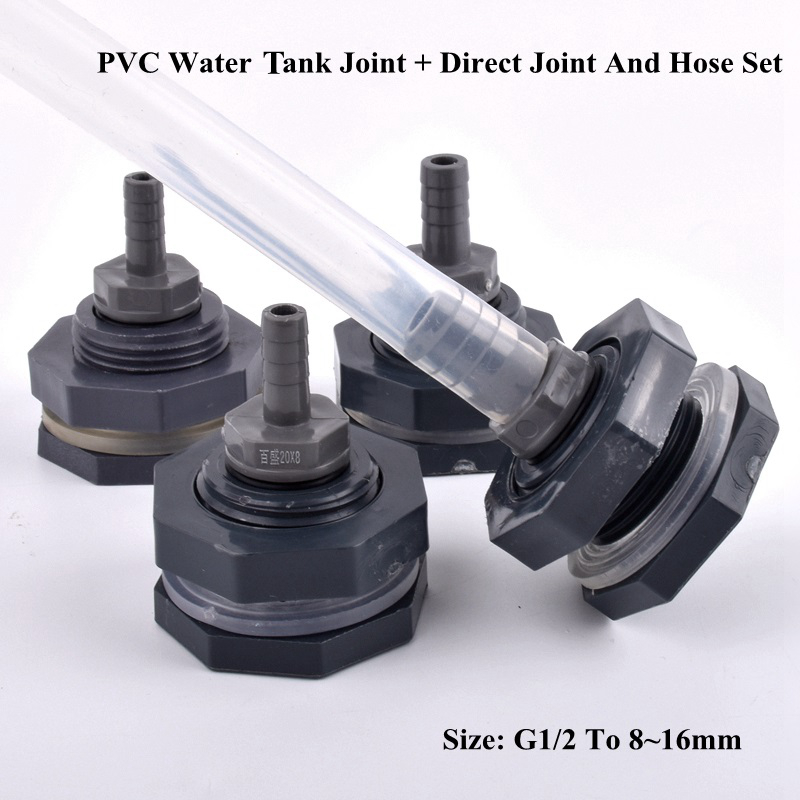 1/2 "Tot 8Mm ~ 16Mm Pvc Water Tank Connector Pagod... – Grandado