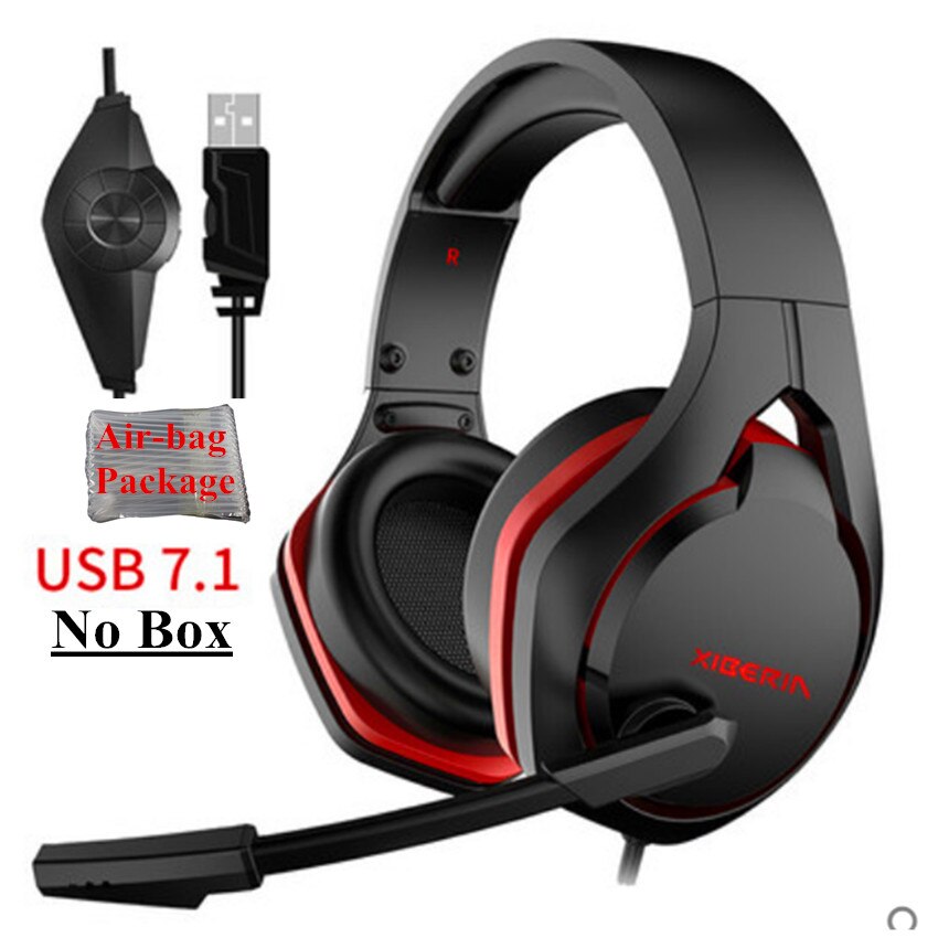 Xiberia v22 usb 7.1 fone de ouvido surround som pc... – Grandado