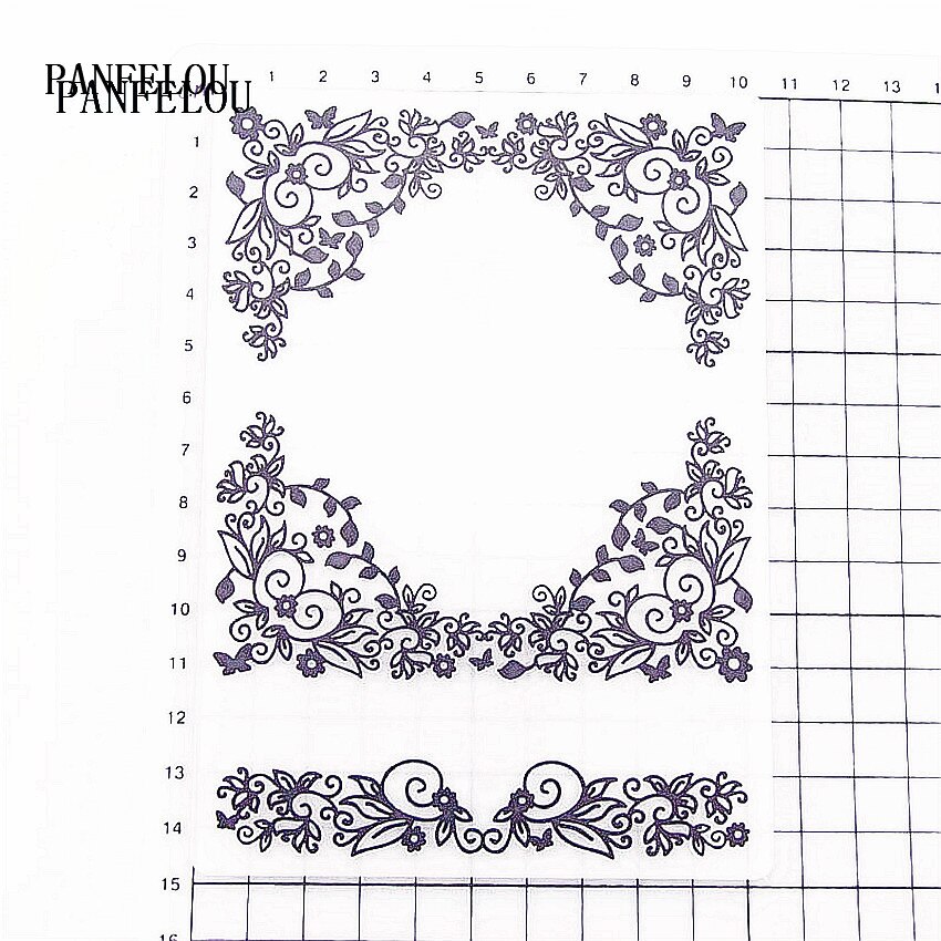 PANFELOU Easter Flower crown Embossing folders Pla... – Grandado