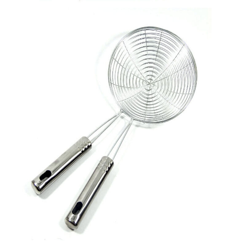 Stainless Steel Skimmer Mesh Deep Fryer Oil Frying... – Vicedeal