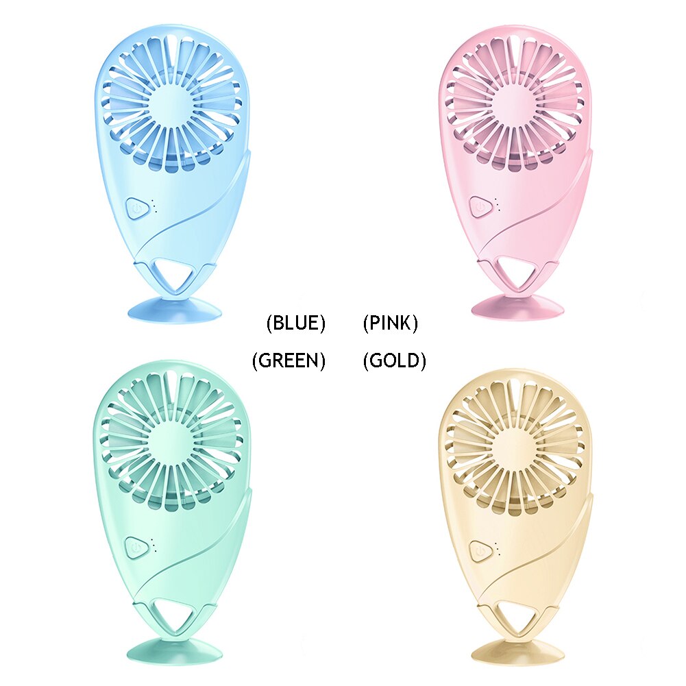 Mini Pocket Fan Hand-Held Zuignap Office Desktop U... – Grandado