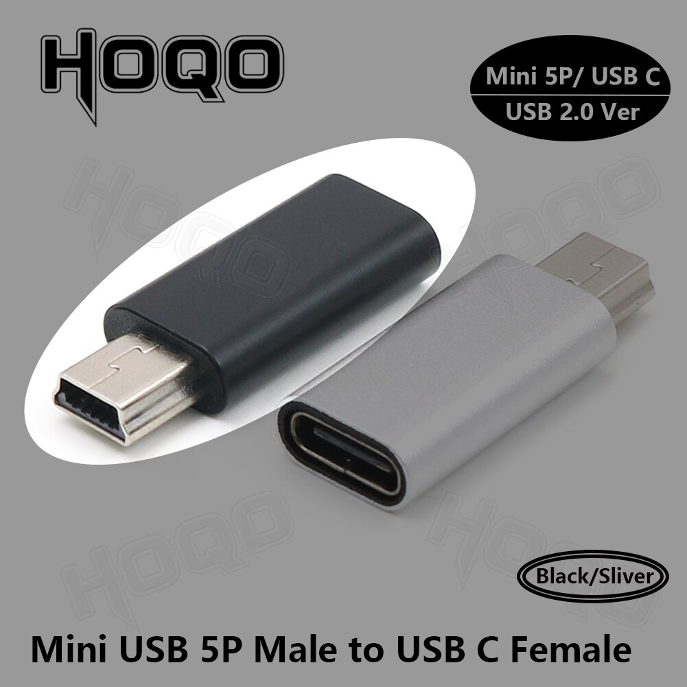 USB Type C Male to Mini USB Female Adapter Male US... – Grandado