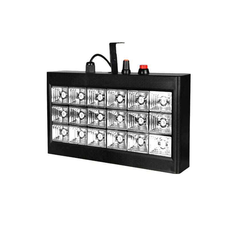 60W Cool 18pcs RGB LED Strobe Light DJ Disco ball ... – Grandado