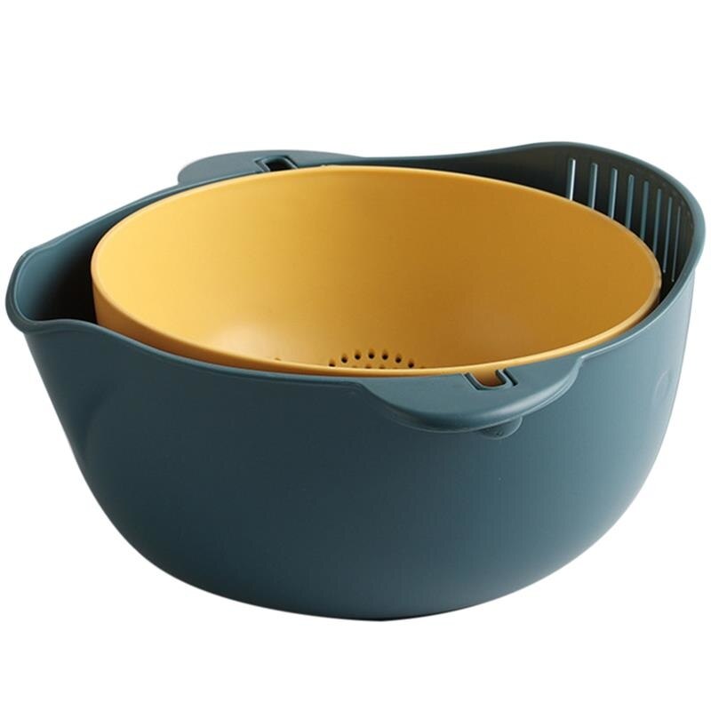 Kitchen Strainer Set Practical 2 In 1 Colander Bow... – Vicedeal