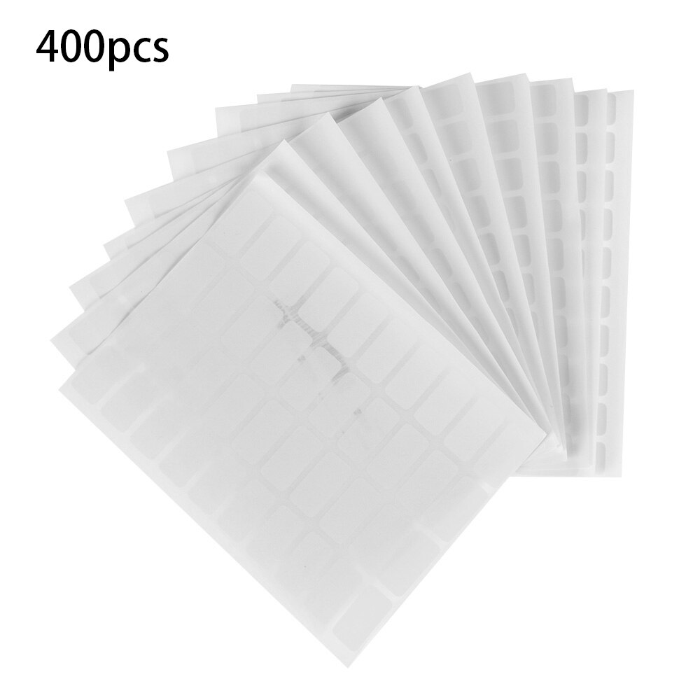 400pcs Zelfklevende Witte Label Sticker Craft Clas... – Vicedeal