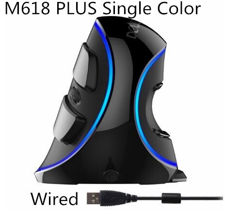 Delux M618 PLUS RGB Verticale Muis Gaming Wired Er... – Vicedeal