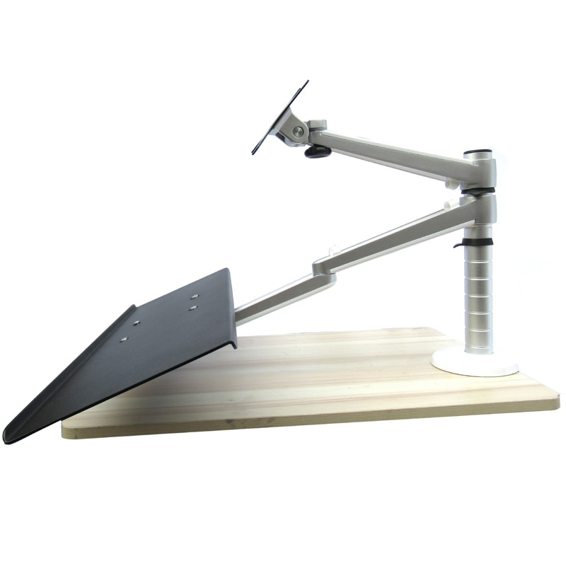 Aluminum OA-K3 10-27" 7kg clamp grommet Dual arm s... – Grandado