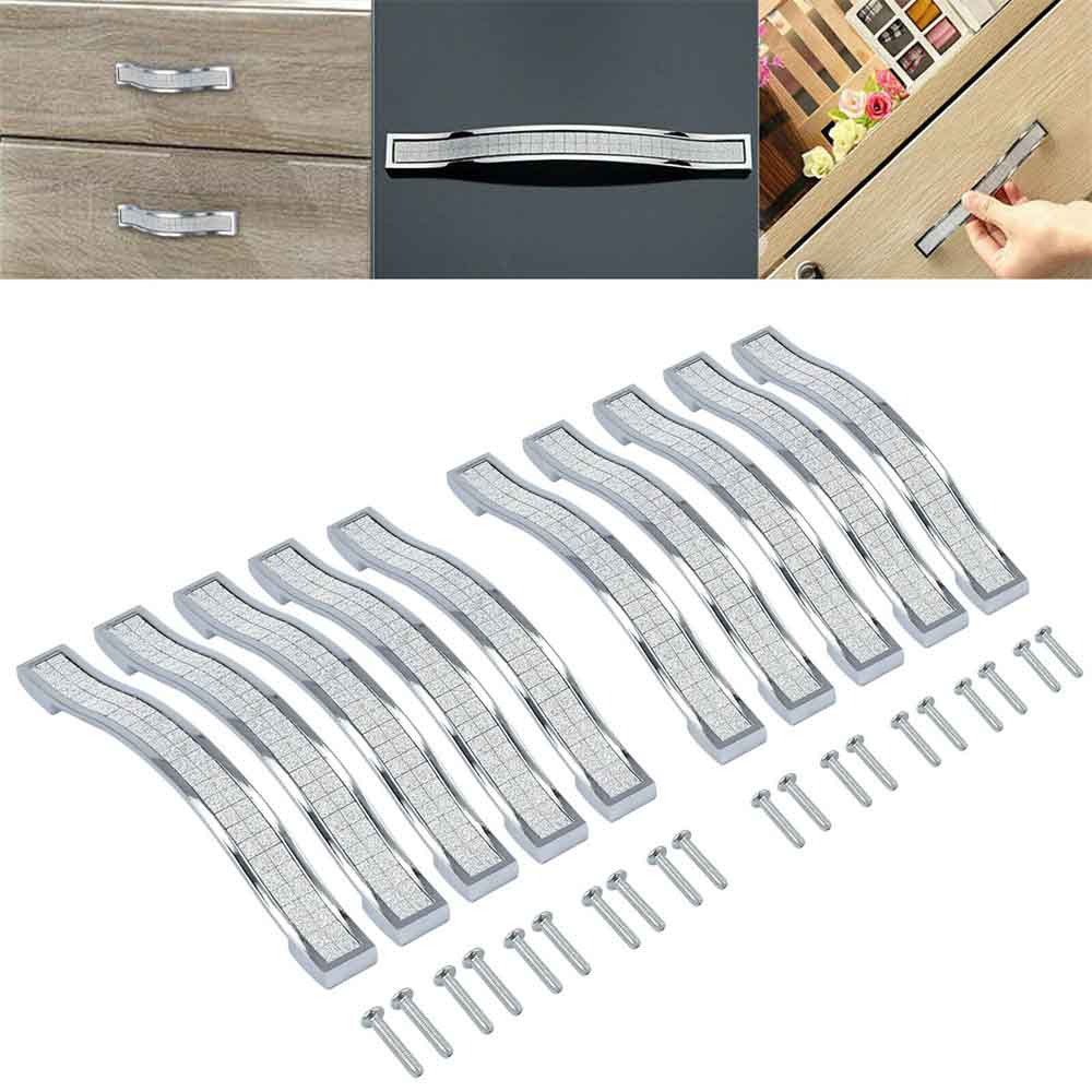 10Pcs Deurknop Handvatten Clear Moderne Crystal Di... – Grandado