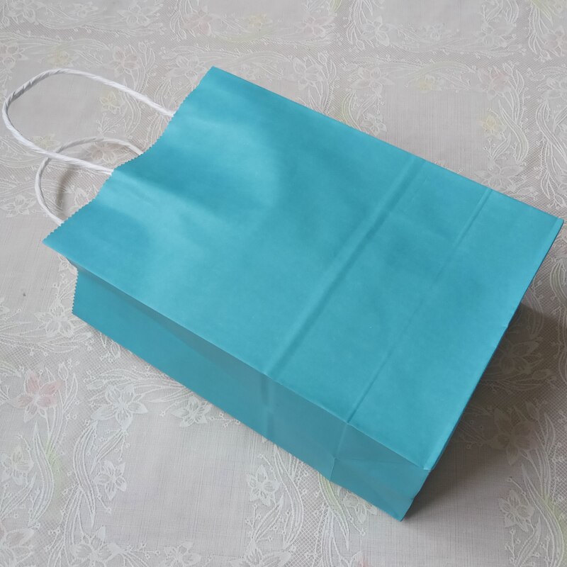 10 Pcs Environment Friendly Kraft Paper Bag Bag Wi... – Grandado
