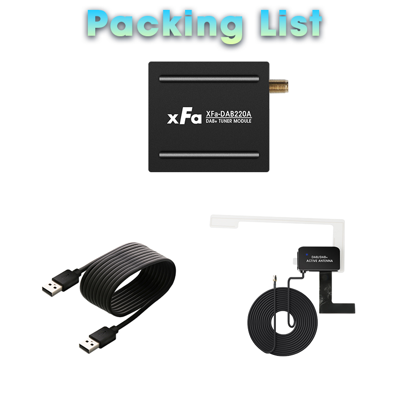 DAB+ Antenna With USB Adapter For Car Radio Androi... – Vicedeal