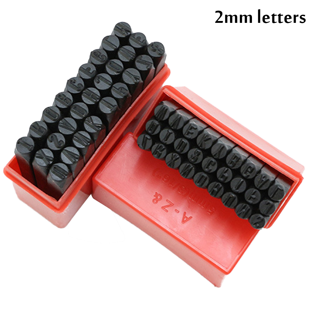 Steel Die Metal Stamping kit Punch Tool Number Let... – Vicedeal